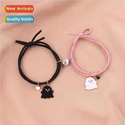 2022 Europe new leather strap rope love magnet Halloween gho