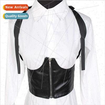 Europe strappy waistband female elastic elastic suspenders z