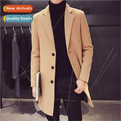 Mens winter jackets Trench Coat man jacket men Overcoat