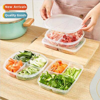 Japanese four compartments dispenser box refrigerator freeze
