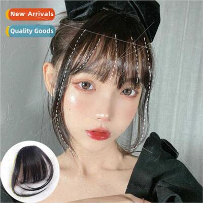 Wig female mini bangs piece air bangs sideburns fake bangs f