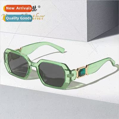 Fashion Women Sunglasses 86640  Drilling Sunglasses Europe H