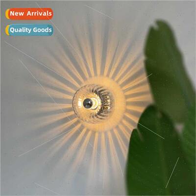 mple antique aisle glass wall lamp Scandinavian retro person