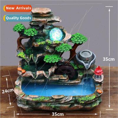 Wigwam flowing water  desktop bar decorative humidifier orna