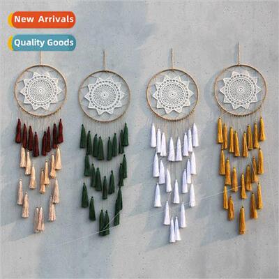 Tassel gradient dreamcatcher pendant home decoration creativ