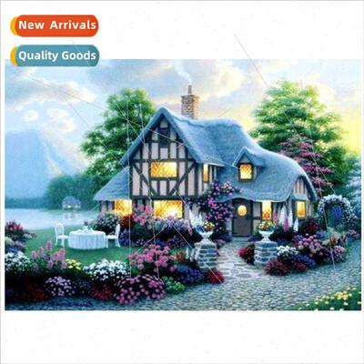 New garden cottage landscape diamond painting modern simple