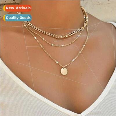 Europe new cold wind fashion metal chain type collarbone cha
