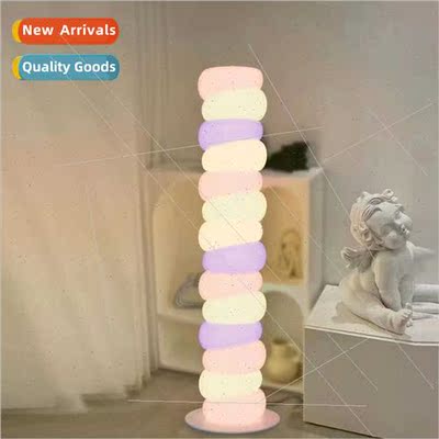 Children room rainbow candy floor lamp colorful cotton candy