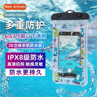 Cell phone waterprobag can touch screen swimming takeout spe