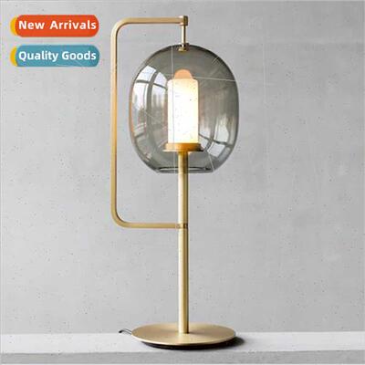Scandinavian lantern table lamp designer post-modern minimal