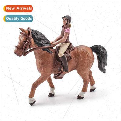 Stallion Rodeo Master Set Model Children Sandbox Scene Horse