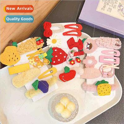 2023 Autumn winter new children girls baby wool knting candy