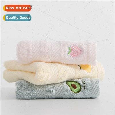 Towel bamboo pulp fiber kids towel kids washcloth baby towel