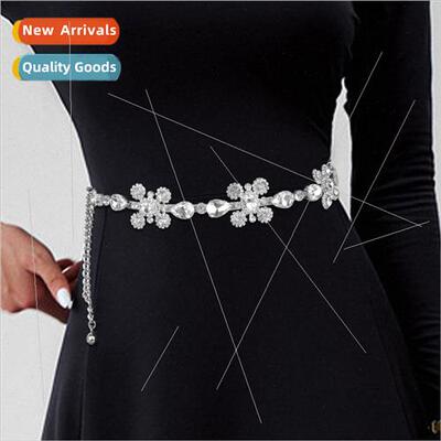 Bridal wedding dress belt luxury temperament diamonds exquis