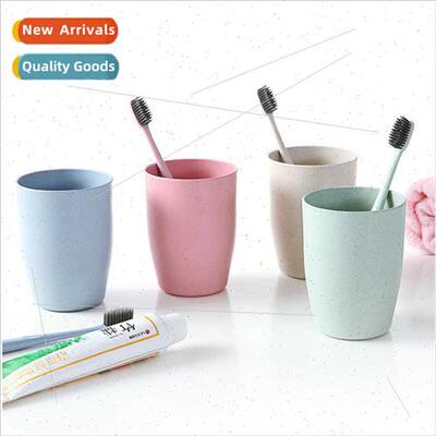 Creative personalized wheat straw thickened plastic toothbru