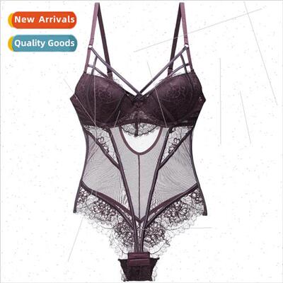 Sexy Bodysus One-piece Women Lace ngerie Strappy Cup Pus