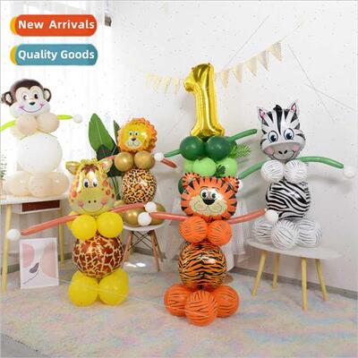 Day balloon cartoon diy cute animal aluminium film balloon c