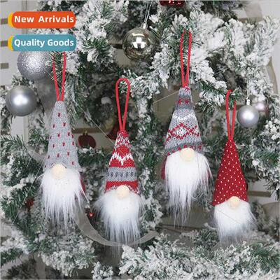 Model Christmas decoration supplies crutches faceless doll p