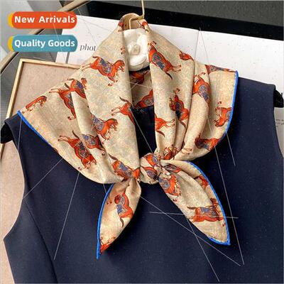 2022 Europe Uned States pony pattern chambray new profession