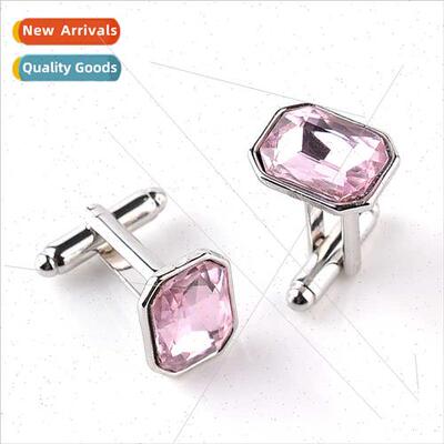 2023 new Austrian crystal cufflinks fashion French cufflinks