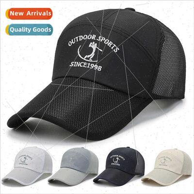 Embroidery baseball cap men summer cap breathable mesh cap n