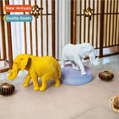 Scandinavian simplicy creative solid color simulation elepha