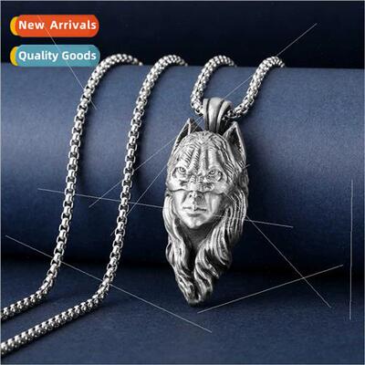 Cat Women Pendant Necklace Pure Pewter Unisex Men Autumn Win