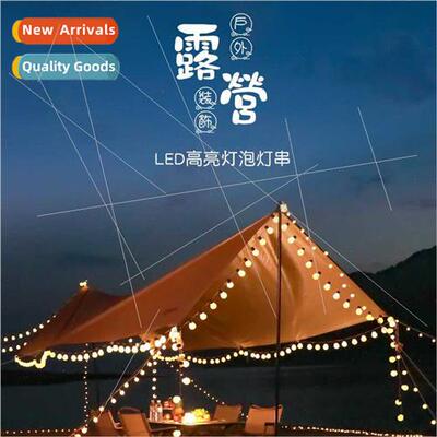 Outdoor led solar atmosphere camping lights string outdoor s