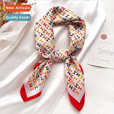 lk scarf female fashion spring fall new decorative collarbon