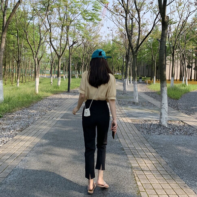 高腰通勤其他宽松休闲