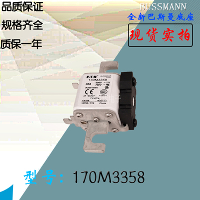 170M3369全新热卖供应巴斯曼熔断器170M3370库存现货直销170M3371