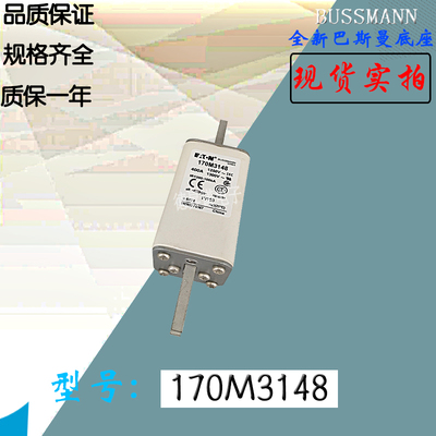 170M3192库存全新热卖供应巴斯曼熔断器170M3193现货直销170M3194