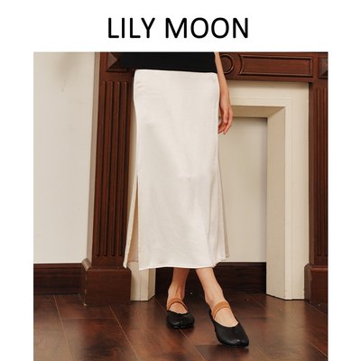 LILYMOON半裙H型肌理感半身裙
