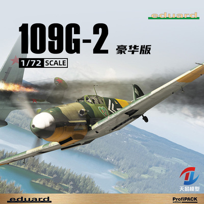 天易模型 牛魔王拼装飞机 70156 109G-2 豪华版 1/72