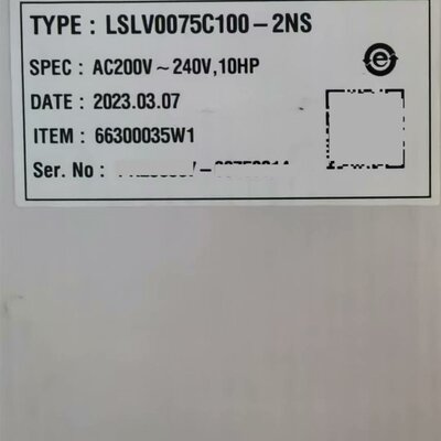 议价LSLV0075C100-2NSLS产电75KW变可维修
