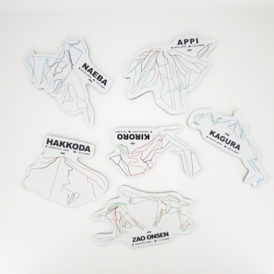 滑雪冰箱贴可可禾木松花湖留寿都