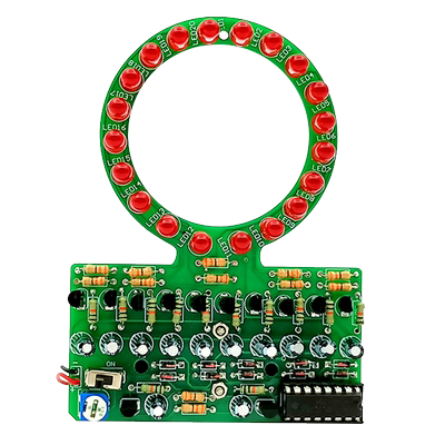 渐变环形LED流水灯制作套件