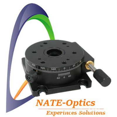 NT01RM73精密旋转台手动水平回转工作台角度调节台光学滑台高精度