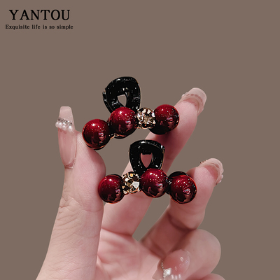 公主头抓夹刘海侧边夹子发卡头饰