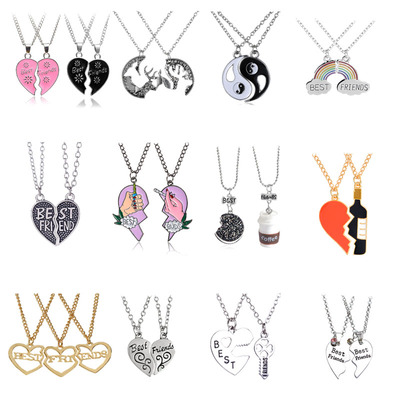 ainbow Broken Heart BFF Good Friends Friendship Jewelry Gift