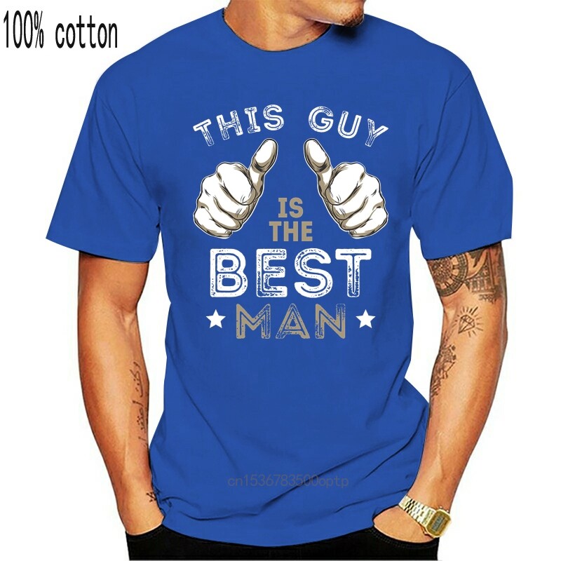 Men's This Guy Is The Best Man T Shirt Bachelor Party Weddin