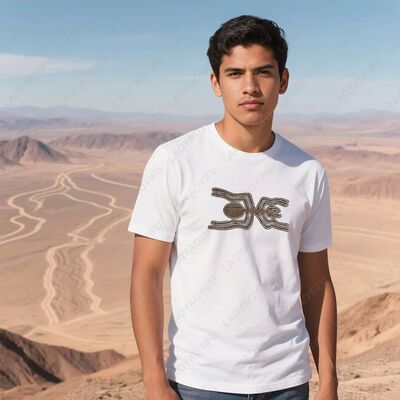 Unsearchable Nazca Lines Republic of?Peru Graphic T Shirts S
