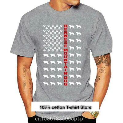 Camiseta de manga corta con dise?o de perro de monta?a para