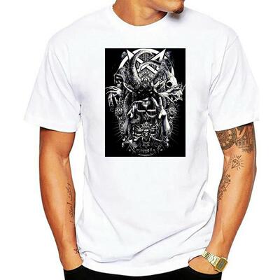 Cult Genuine Darkside Mens T Shirt Occult Nu Goth Satanic Go