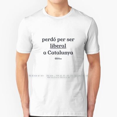 Perdó Per Ser Liberal A Catalunya 100% Cotton T Shirt Perdo