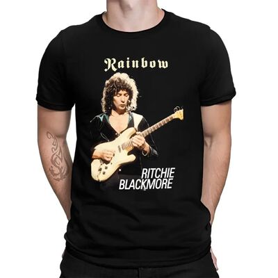 Harajuku Ritchie Blackmore Deep Purple Rainbow Guitarist T-S