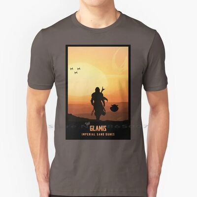 Destination Glamis 100% Cotton T Shirt Glamis Art Travel Tee