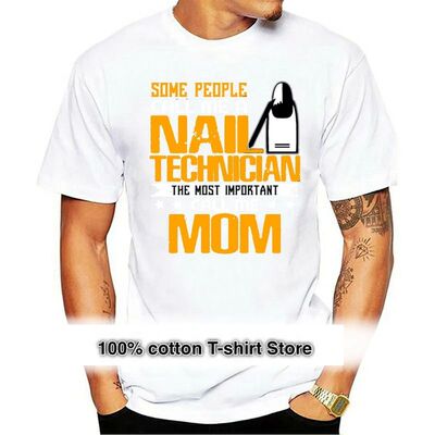 Men's Nail Technician t shirt Customized 100% cotton S-XXXL