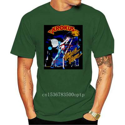 New Krokus Midnite Maniac 1985 Tshirt Size Usa
