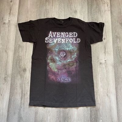 Size S Avenged Sevenfold The Stage Metal Band T Shirt Vintag